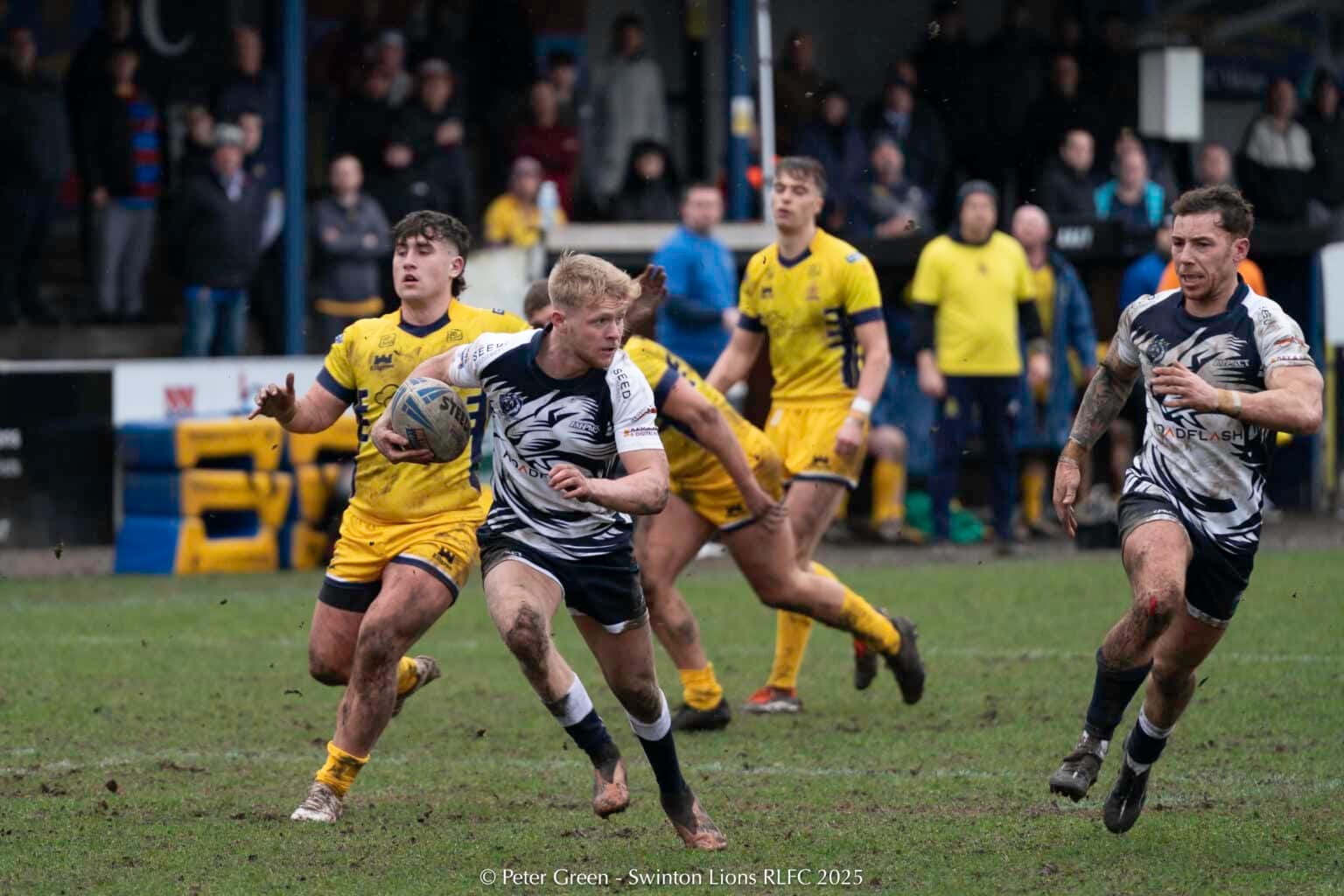 HIGHAM DOUBLE SECURES OPENING DAY WIN – Swinton Lions RLFC