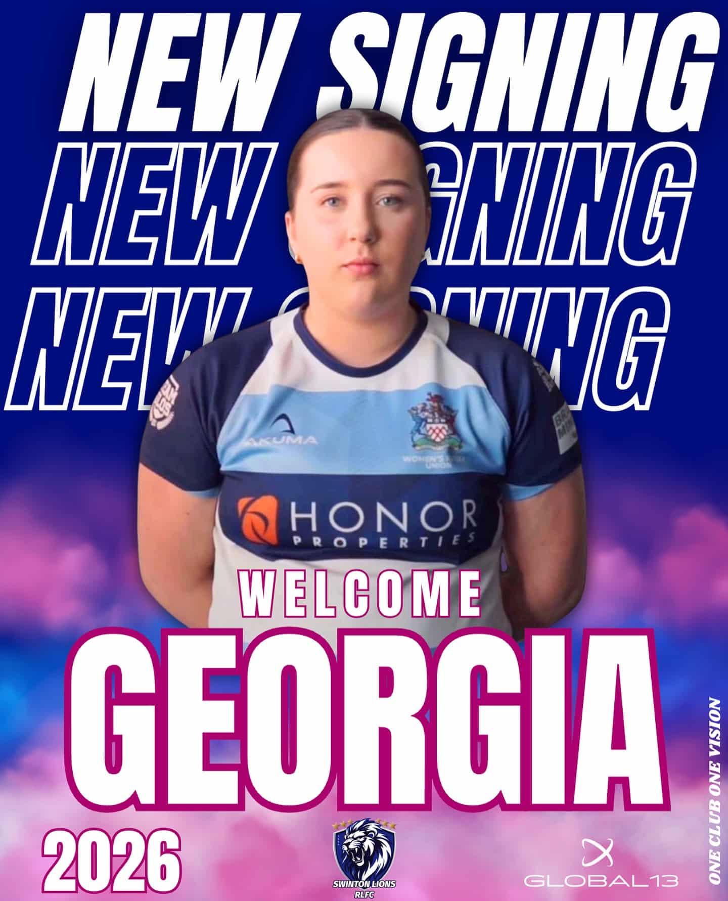 GEORGIA LAKE JOINS LIONESSES – Swinton Lions RLFC